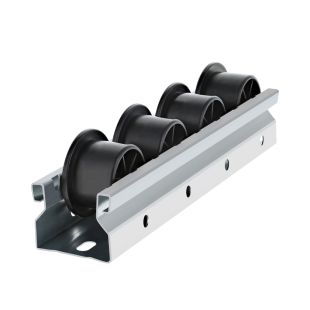 Steel Roller Track Narrow with Flange | Gravity Roller Track | Gravity ...