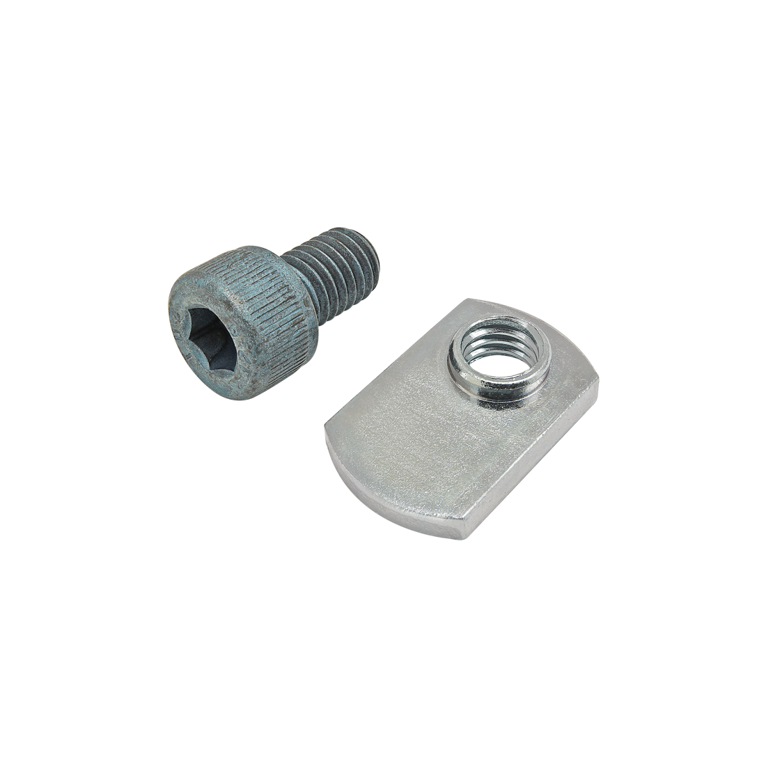 75-3428 | Bolt Assembly: M8 x 12.00mm Blue SHCS with Slide-In Economy T ...