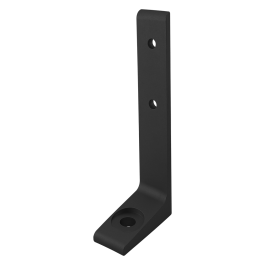 25-2414-Black | 25 Series, 25mm Economy Floor Mount Base Plate