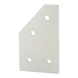 4346 | 15 Series 4 Hole - 45 Degree Angled Flat Plate