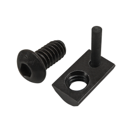75-3801 | Bolt Assembly: 1/4-20 x .500" Black BHSCS with Roll-In T-Nut ...