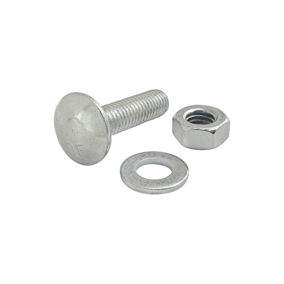 3882 | Bolt Assembly: M8 x 30.00mm Bright Slide-In Flanged Economy T ...