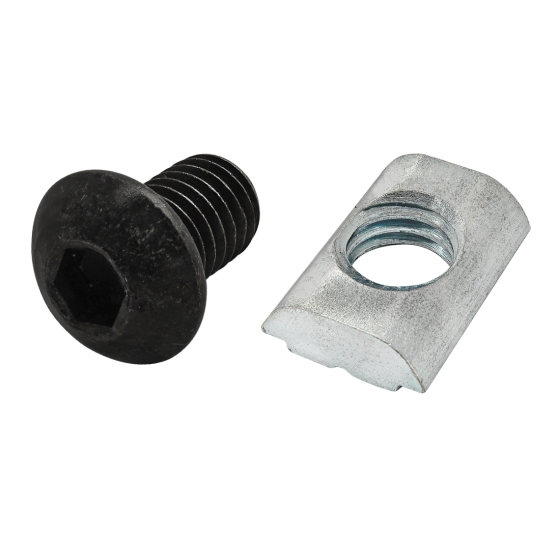 75-3615 | Bolt Assembly: M8 x 12.00mm Black BHSCS with Self-Aligning ...
