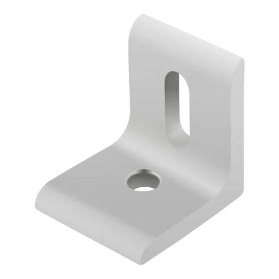4295 | 15 Series & Ready Tube 2 Hole - Slotted Inside Corner Bracket