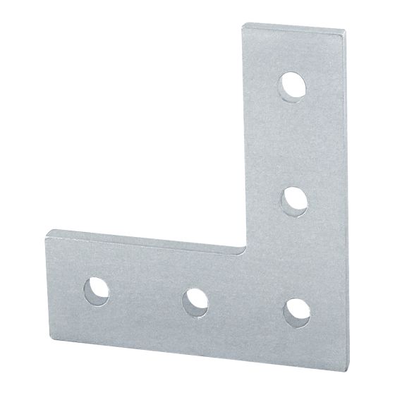 4081 | 10 Series 5 Hole - "L" Flat Plate