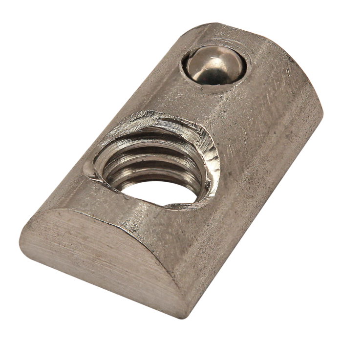 3668 | M6 Roll-In T-Nut with Ball Spring