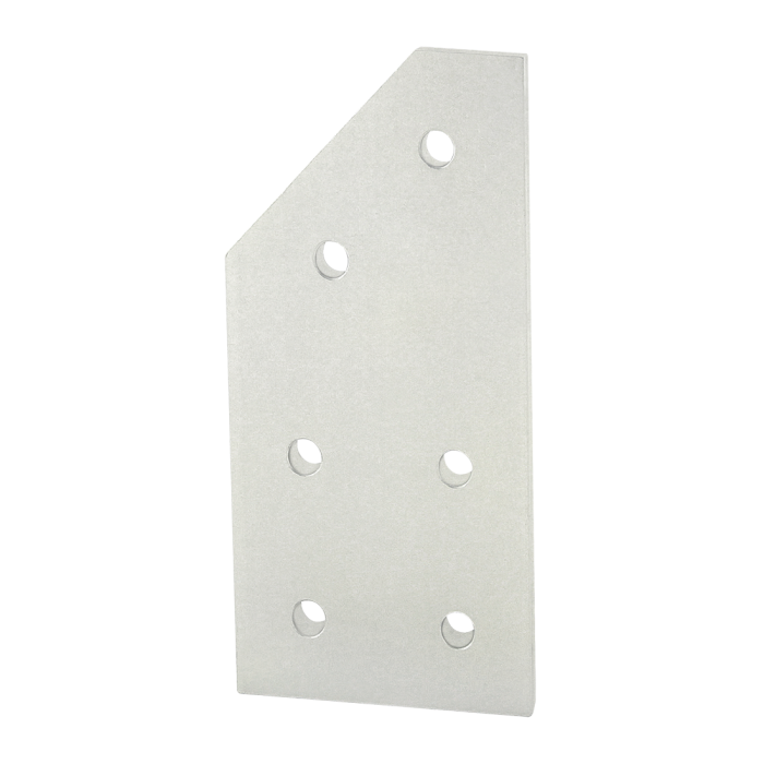 4345 | 15 Series 6 Hole - 45 Degree Angled Flat Plate