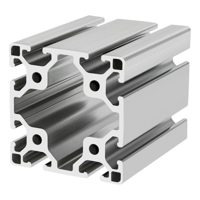 40-8080-Lite | 40mm x 40mm Lite T-Slot Profile | 8 Open T-Slots | 80mm ...