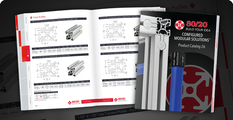 Shop 80/20 | T-Slot Aluminum Extrusions | Building Solutions